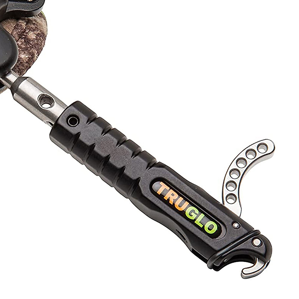 TRUGLO Detonator Ultra Hunting Dual Jaw Archery Bow Quick Release Wrist Strap with Stainless Steel Firing Mechanism and Adjustable Trigger, Camouflage