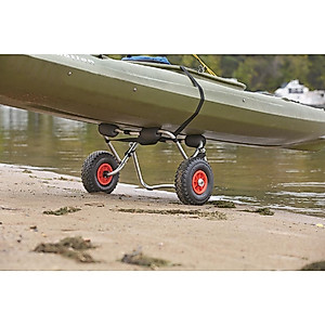 Guide Gear Kayak Canoe Carrier Trolley Cart Dolly Foldable for Carrying Kayaks, Canoes, Boats, Paddleboards, Float Mats