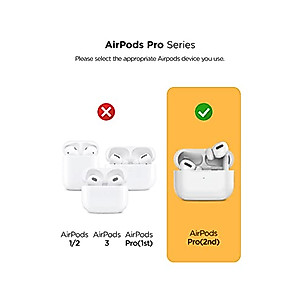 VRS Design Modern Airpods Pro Case for Apple Airpods Pro 2nd Generation (2022) (Sand Stone) [US Patent Registered]