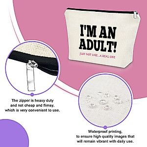 18th birthday gift for Sister Friend Makeup Bag for 18 Year Old, Teen Girls Cosmetic Bag Happy birthday gift for Daughter Granddaughter Gift Christmas Gifts Cosmetic Travel Bag