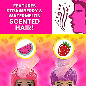 MEGA Barbie Color Reveal Building Toy Car Playset, Convertible Road Trip With 66 Pieces, 10 Surprises, Accessories, Kids Age 4+ Years