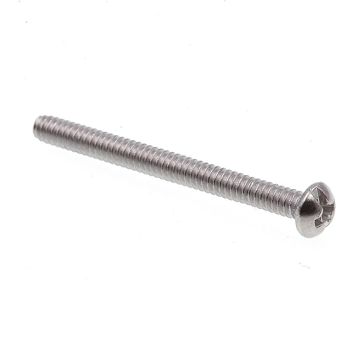 Prime-Line 9003284 Machine Screw, Round Head, Slotted/Phillips Combo, #6-32 X 1-1/2 in, Grade 18-8 Stainless Steel, Pack of 25