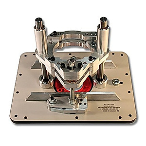 JessEm 02310 Rout-R-Lift II Router Lift and 02030 10-Piece Insert Ring Kit with Caddy Bundle (2 Items) (0231002030)