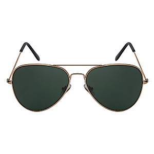 Edge I-Wear 12 Pack Aviators Bulk Sunglass Men Pilot Spring Hinge Wholesale Sunglasses (N25095A-SD)