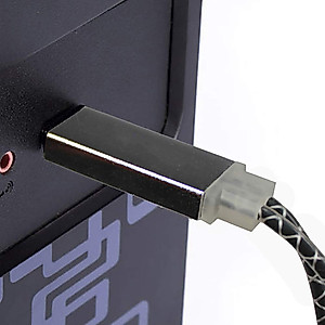 Koldot MIDI Cable 5 Pin MIDI to USB Cable MIDI Interface in-Out to USB Converter MIDI Adapter with Indicator for Piano Keyboard to PC Mac Laptop