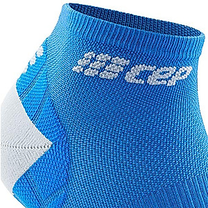 CEP ultralight low-cut socks, electric blue/light grey, women II