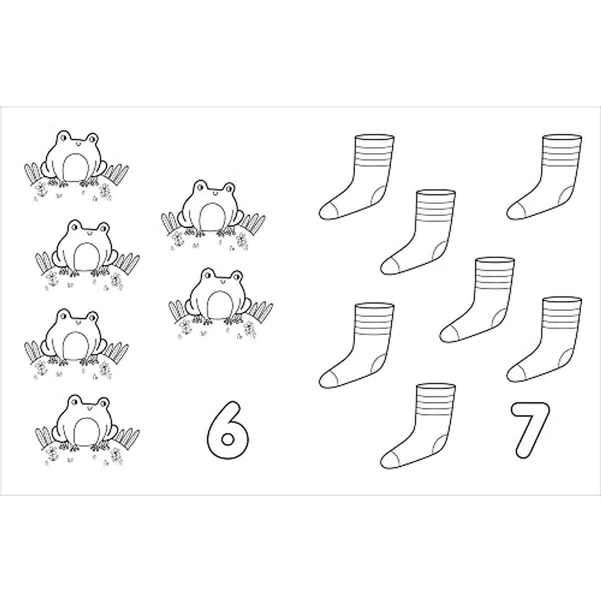 My First Toddler Coloring Book: Fun with Numbers, Letters, Shapes, Colors, and Animals! (Kids Coloring Activity Books)