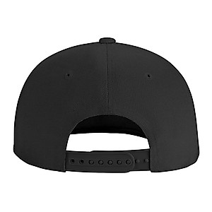 Snapback Hats for Men,Jesus Christian Cross Flat Brim Bill, Embroidery Adjustable Hip Hop Plain Baseball Cap