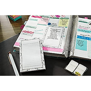 3M 653Ast Post-It Note Pads, 1-1/2 X 2, Marseille Colors, 12 Pads/Pack