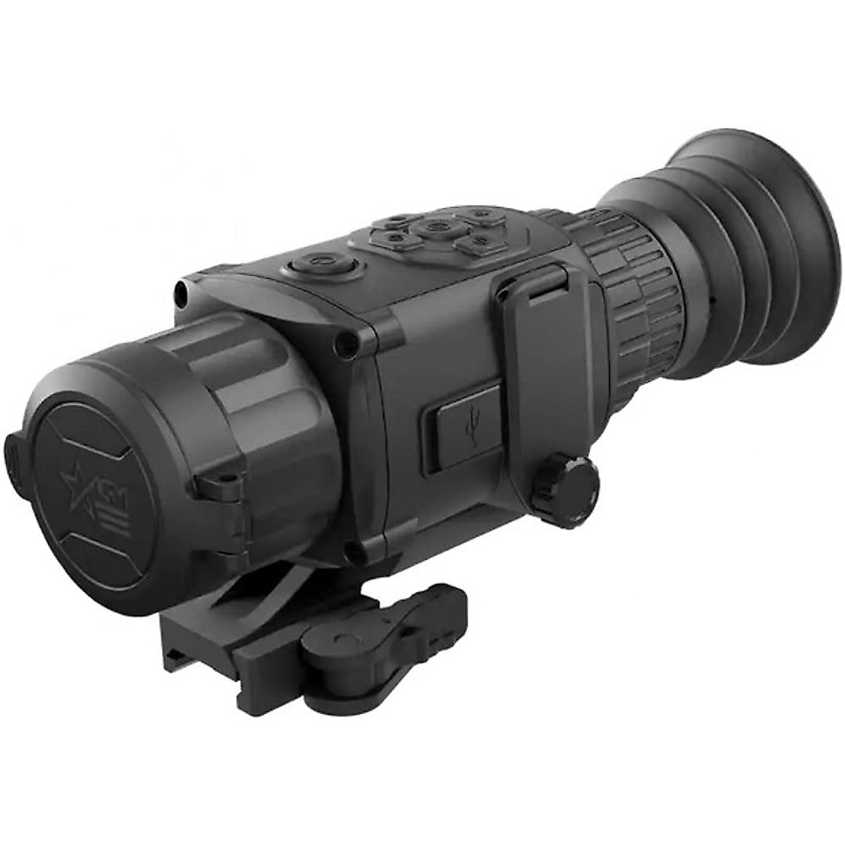 AGM Global Vision Thermal Scope Rattler TS35-640 Tactical Thermal Imaging Rifle Scope for Hunting 12um, 640x512 (50 Hz), 35mm Lens Stadia Metric rangefinder