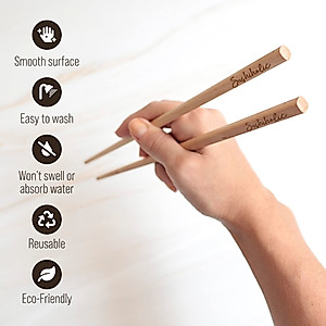 Personalized wooden bamboo chopsticks lot, custom engraved japanese reusable sushi chop sticks bulk, custom reusable chopsticks set for chinese theme wedding & party favors gifts