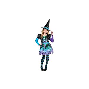 amscan Pretty Little Witch Costume Dress - Child Small 4-6, 1 Pc