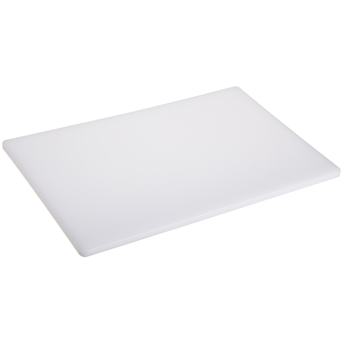 Plastic Cutting Board 18x24 1/2" Thick White, NSF Approved Commercial Use
