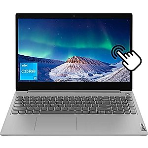 Lenovo IdeaPad 3 15.6" HD Touchscreen Laptop, 11th Gen Intel Core i3-1115G4(Up to 4.1Ghz), 12GB DDR4 RAM, 512GB NVMe SSD, WiFi 5, Bluetooth, Webcam, HDMI, Win 11 S