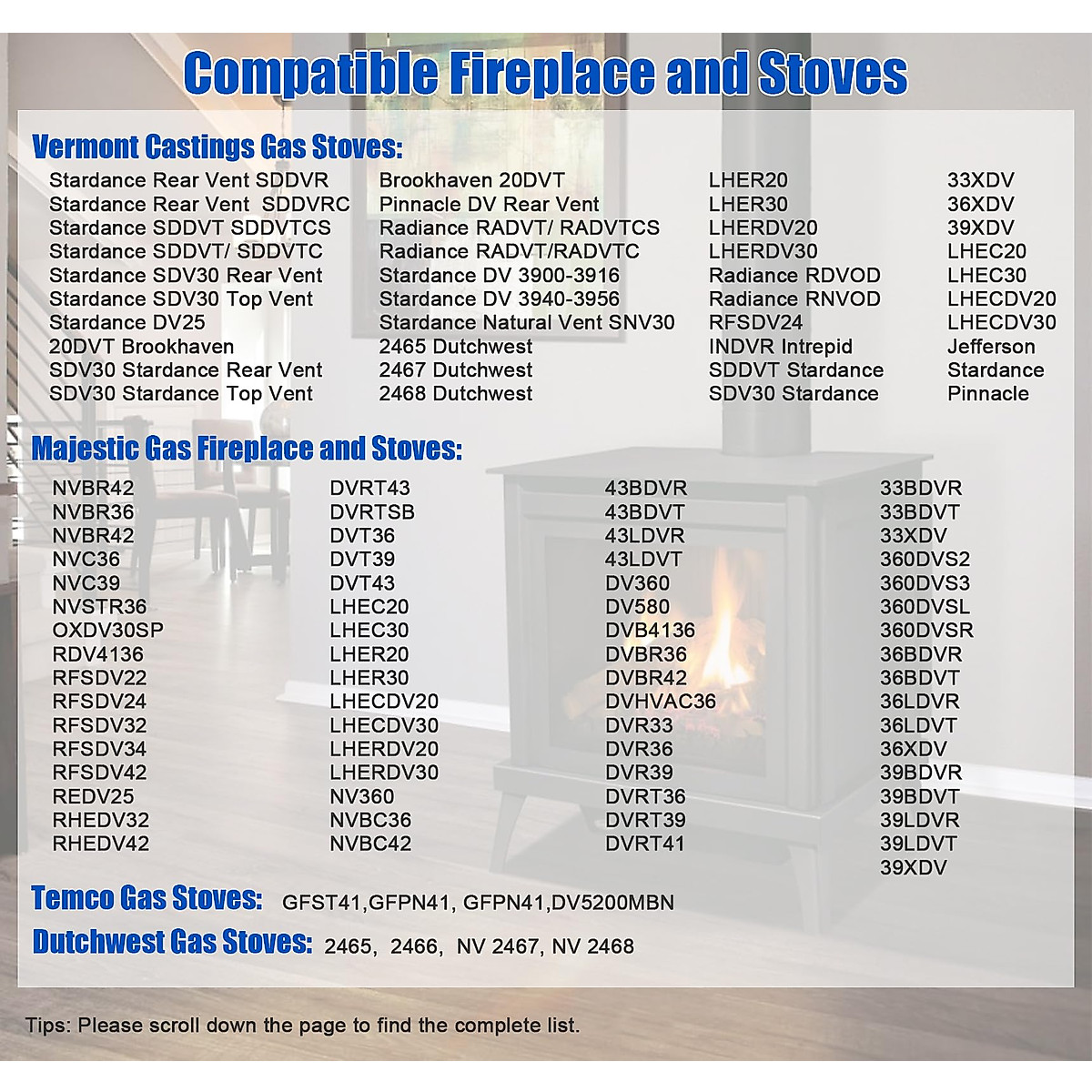 Propane and Natural Gas Pilot Assembly Replaces 10002265 10002264, LP NG 3 Way Pilot Replacement for Majestic,Temco,Vermont Castings Dutchwest,Fireplace and Stoves(Include Free NG Nozzle)