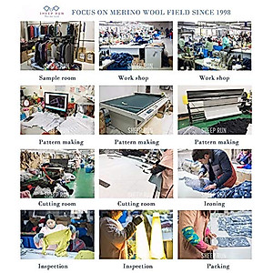 SHEEP RUN 100% Merino Wool Lightweight Wicking Cuff Beanie Hat for Outdoor Hiking Hunting (Black)