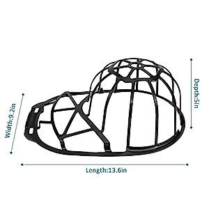 Eguink Hat Washers, Baseball Caps Washers Hat Storage Washing, Hat Holder Fit for Adult/Kid's Hat Rack Frame for Washer Machine Cleaner/Washing Cage.