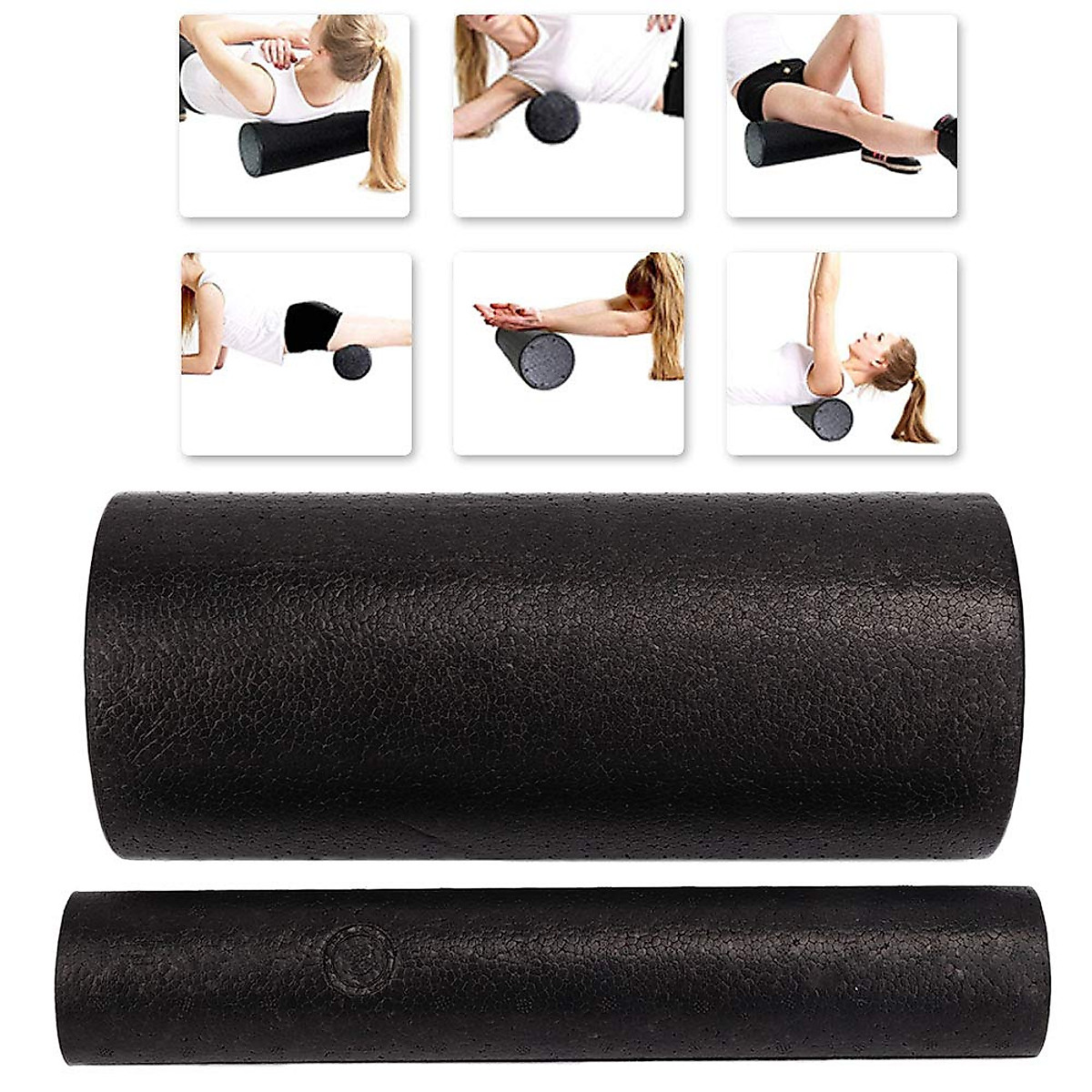 Foam Roller 2 in 1 Hollow Column Foam Roller Set EPP Muscle Relieve Massage Roller for Deep Tissue Massage of The Back and Leg Muscles