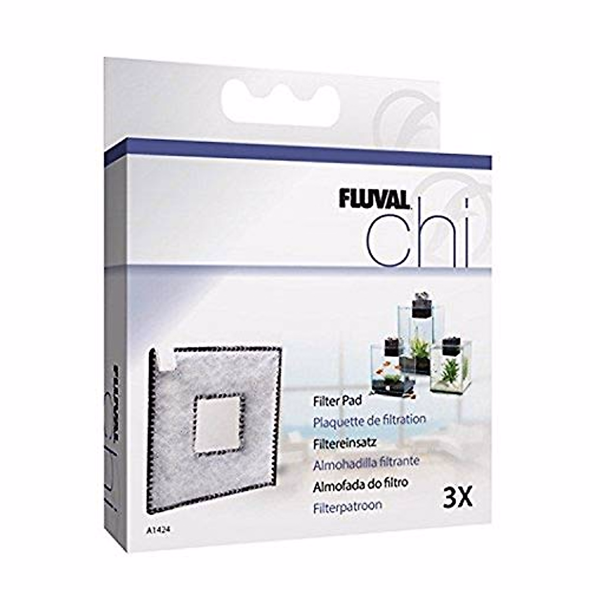Fluval Chi II Replacement Filter Pad, 3-Pack