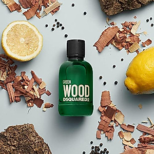 DSQUARED2 Green Wood For Men Eau de Toilette Spray, 3.4 Ounce