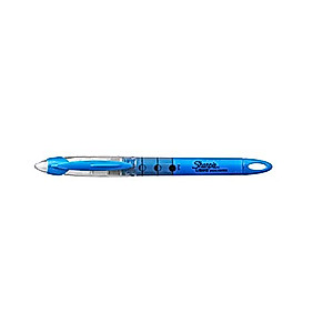 SHARPIE Liquid Highlighters, Chisel Tip, Blue, Box of 12