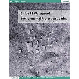 FANKANG Storage Basket, Nursery Hamper Canvas Laundry Basket Foldable with Waterproof PE Coating Large Storage Baskets for Kids Boys and Girls, Office, Bedroom, Clothes,Toys（Space Planet）