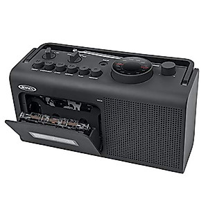 Jensen® Portable Cassette Player/Recorder with AM/FM Radio