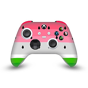 Head Case Designs Officially Licensed Haroulita Watermelon Art Mix Vinyl Sticker Gaming Skin Decal Cover Compatible With Xbox Series X/S Controller