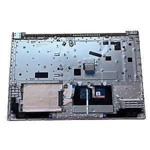 Replacement for Lenovo IdeaPad 320-15 320-15IKB 330-15AST 80xs0024us Laptop Upper Case Palmrest Keyboard Touchpad Assembly Part 5CB0N86311 SN20M63090 Top Cover Sliver