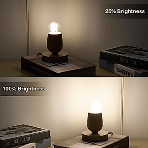 OmiBrite Dimmable E26 Led Bulb 60 Watt Equivalent, Globe Light Bulbs, Decorative Light Bulb, 6 Watt Neutral White 4000K, G16.5 Light Bulb for Chandeliers, Bathroom Makeup Mirror, 600lm, CRI95, 6Pack