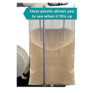 Buckeye Farms Dust Collector Bags Compatible with Shop Fox Dust Collector Bags | 5 Pack | Made in USA