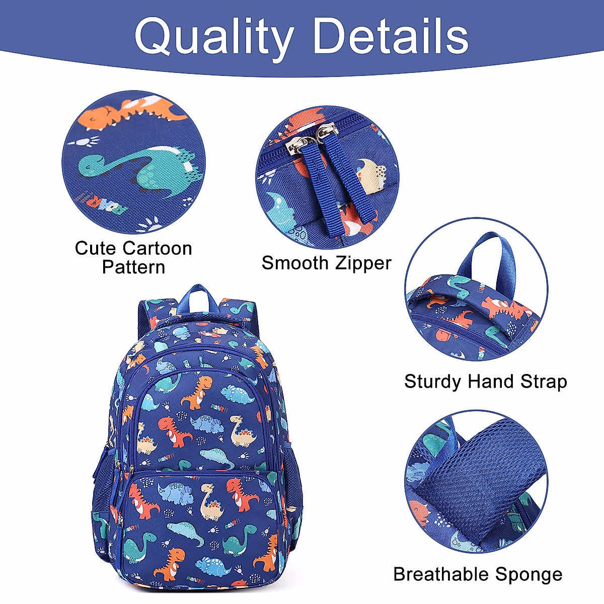 CLUCI Backpack Purse for Women Bundles with Kids Backpack for School Boys&Girls Toddler