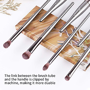 EVRCHGIEA Makeup Brushes Set, Professional Premium Synthetic Powder Foundation Blending Eye Shadow Blush Concealers Face Makeup Brush Kit