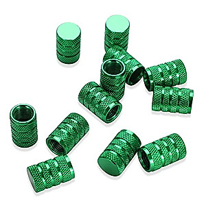 TOMALL Car Auto Wheel Tyre Tire Stem Air Valve Caps Dust Covers for Vehicle Motorcycle Bike