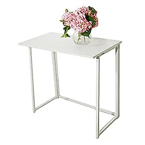 MJWDP Simple Foldable Computer Desk White