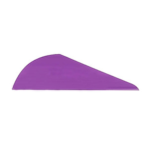 TAC Vanes 2" Summit Vanes, Purple Vanes, Pack of 36, Vanes for Archery Bowhunting and Recreational Shooting
