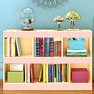 Blush Bulletin Board Border Pink Scalloped Border Trim for Classroom 52ft One Roll