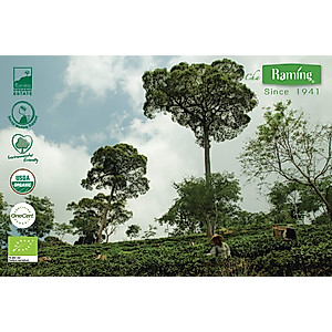 Raming Pink Thai tea mix, Rosechana - dye free, 100% Natural loose leaf Assam & Beetroot, Makes Thai iced tea, milk boba tea - Original Thailand, 227g (8 oz)