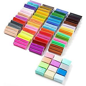 ifergoo Polymer Clay, Modeling Clay for Kids DIY Starter Kits, 62 Color Oven Baked Model Clay, Non-Toxic, Non-Sticky, with Sculpting Tools, Ideal Gift for Boys and Girls