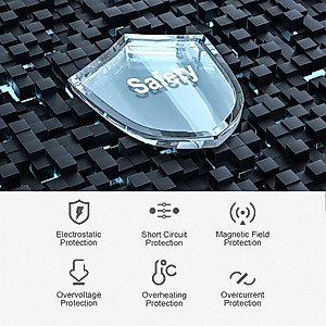 65W AC Charger Compatible with Dell Chromebook 11 3180 3189 3120 P22T CB1C13 Laptop Power Adapter Supply Cord with UL Safety Certification