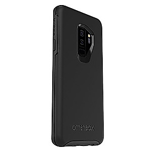 OtterBox SYMMETRY SERIES Case for Samsung Galaxy S9+ - Retail Packaging - Polycarbonate Synthetic rubber,Lightweight, BLACK