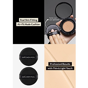 [JUNGSAEMMOOL OFFICIAL] Essential Skin Nuder Long Wear Cushion (Refill included) (Medium)