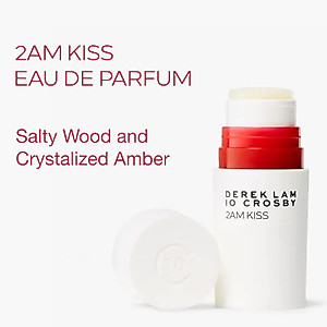 Derek Lam 10 Crosby - 2AM Kiss - 0.12 Oz Eau De Parfum - Solid Stick Perfume For Women - Amber And Woody Scent - Sweet Fig, Spicy Cinnamon, And Warm Caramel Fragrance
