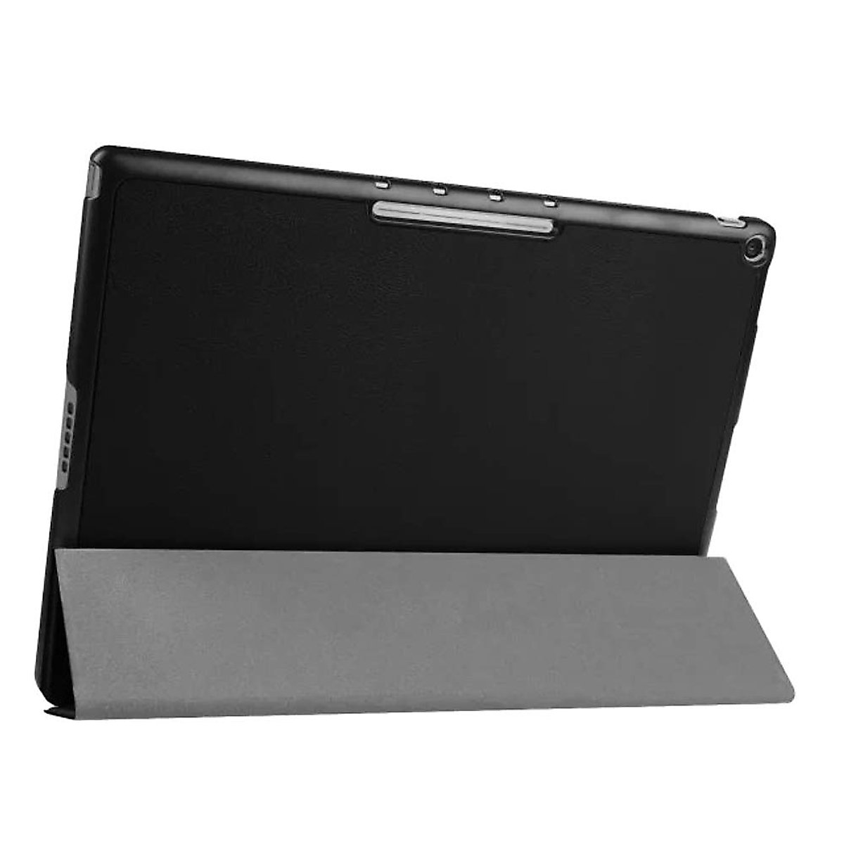 Zrengp Tablet Smart Cover for Google Pixel C 2015 Release 10.2 inch, Ultra Thin Slim Folio Stand Lightweight with Auto Sleep/Wake Up Function Leather Case for Google Pixel C 10.2" (Black)