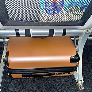 Take OFF Luggage 18 Inch Personal Item Removable Wheels Suitcase 2.0 Converts from Carry-On into Under the Seat Luggage and fits Sizers 18x14x8 Inches