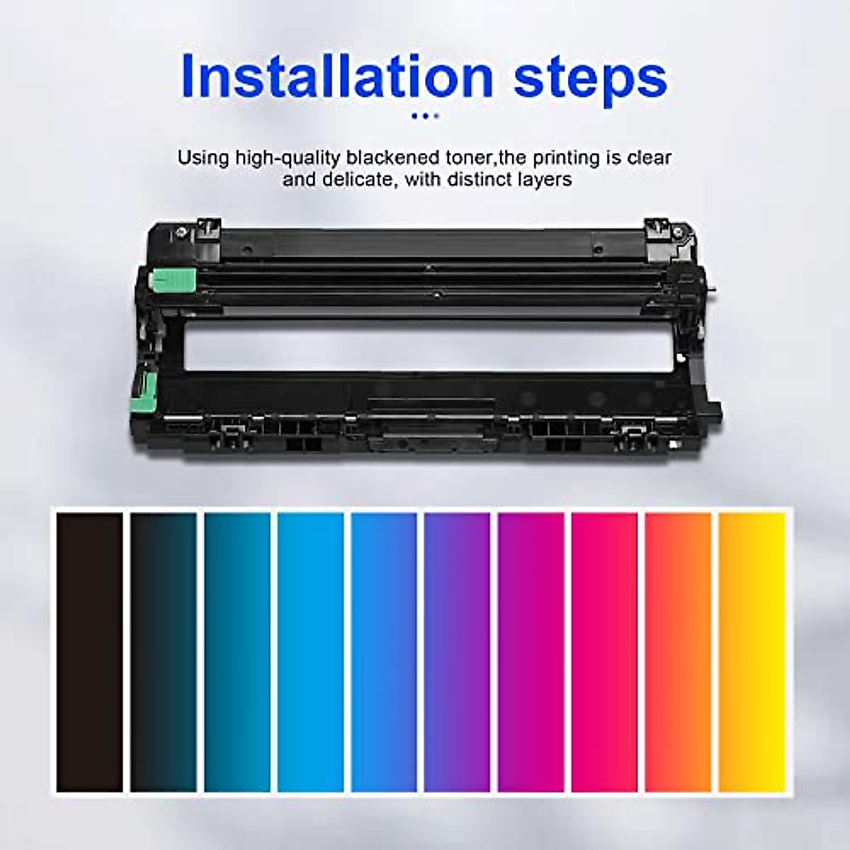ALUMUINK Remanufactured DR221CL Drum Unit Set Replacement for Brother DCP-9015CDW DCP-9020CDN HL-3150CDN HL-3170CDW Printer Drum (1Black,1Cyan,1Magenta,1Yellow,4 Pack)