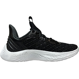 Under Armour Curry Flow 9 Team Basketball Shoes - Black - Men's Size 8 / Women's Size 9.5, Black/White