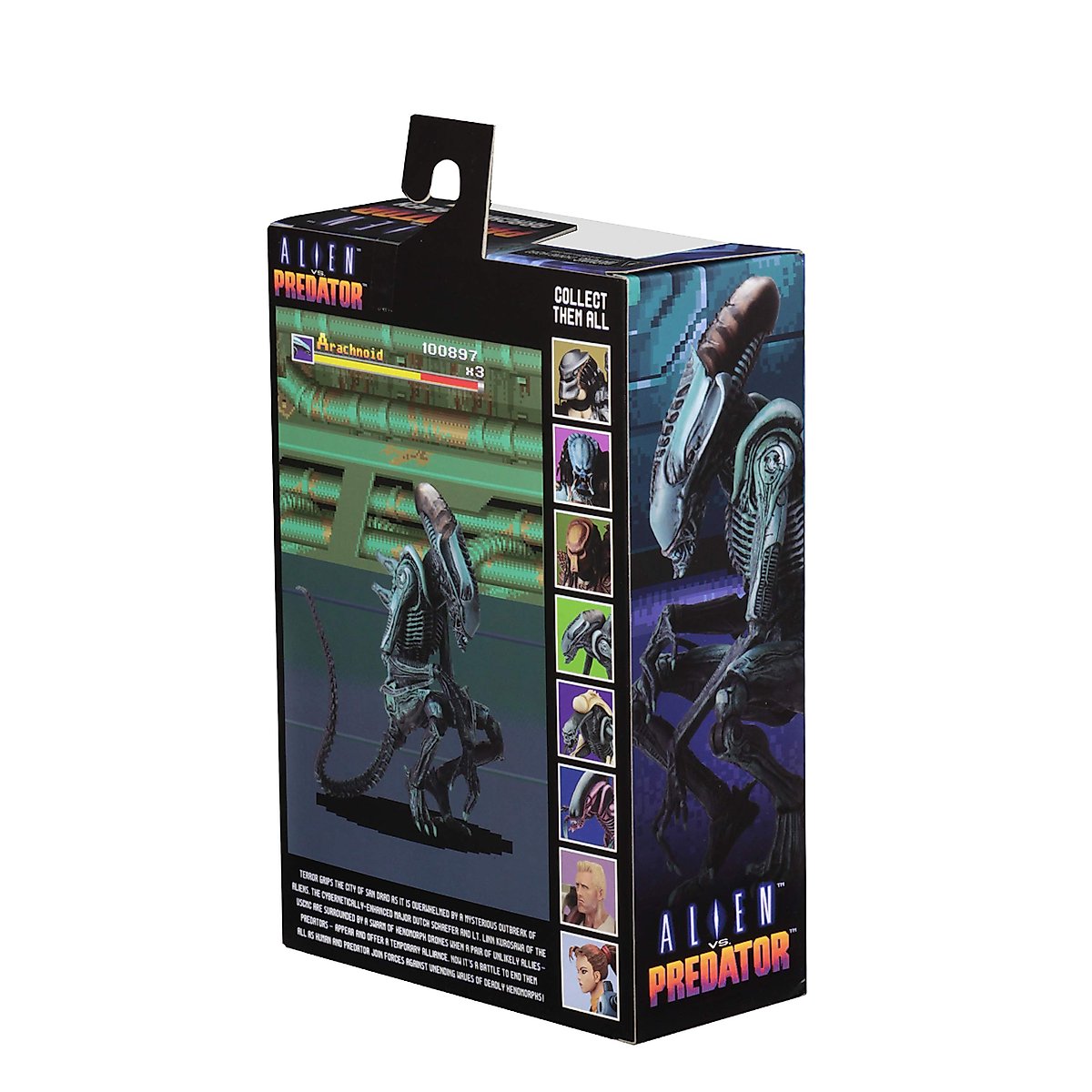 NECA - Aliens vs Predator (Arcade Appearance) - 7" Scale Action Figures - Arachnoid