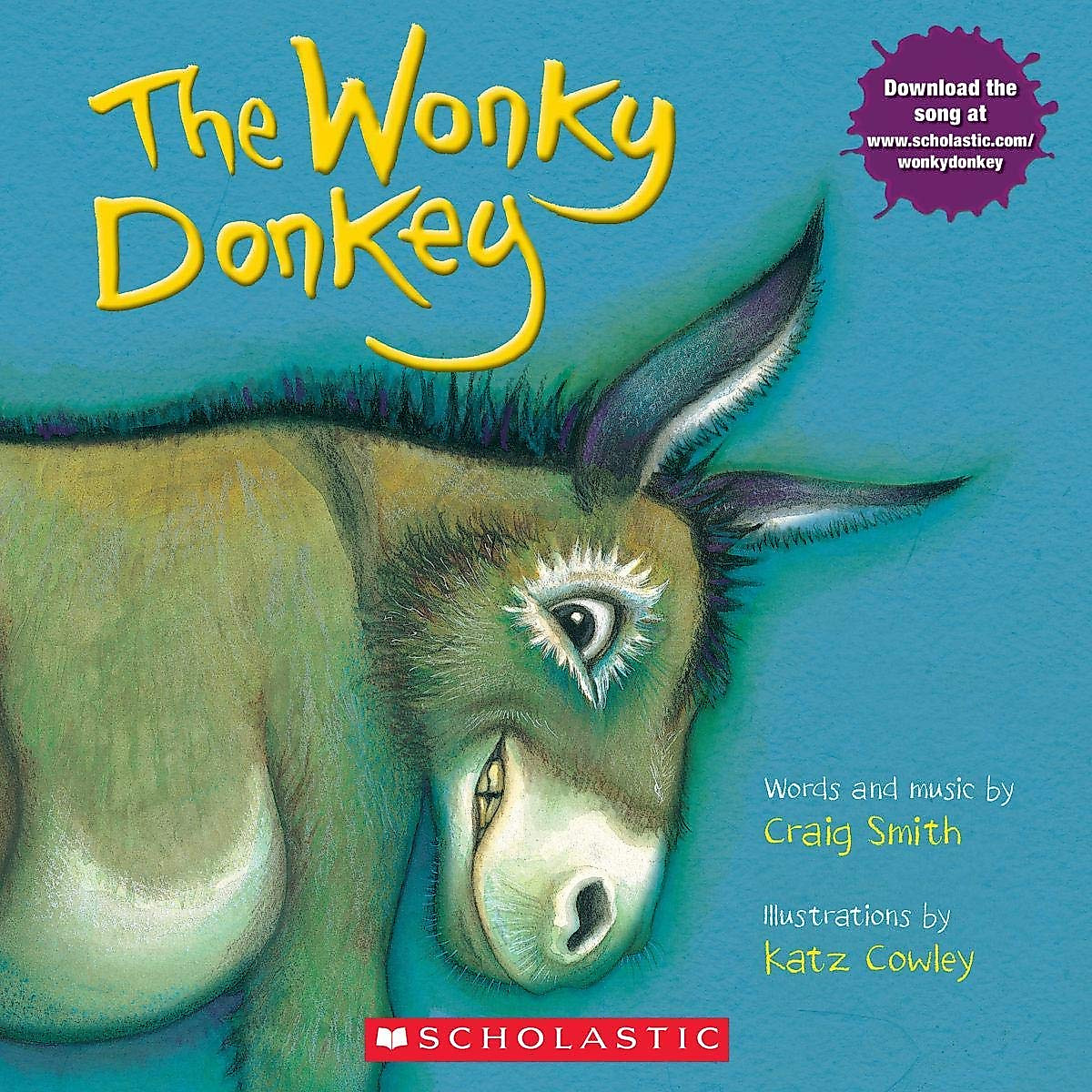 Wonky Donkey Gift Set with 3 Stories by Craig Smith and Ms. Katz Cowley (The Wonky Donkey, The Dinky Donkey, and The Grinny Granny Donkey) with Donkey Stuffed Animal Baby Plush Toy and Activity Pages