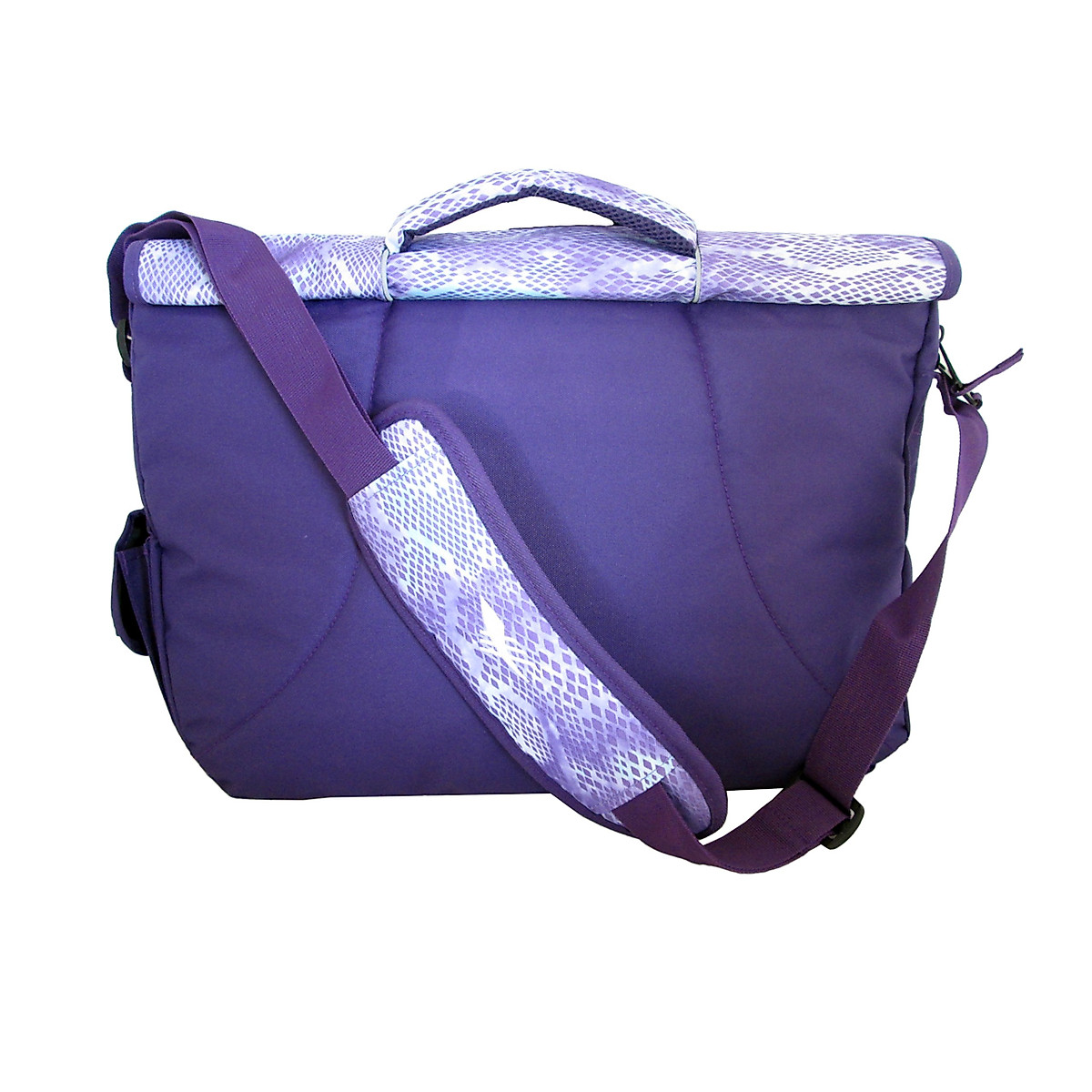 High Sierra Tank Messenger Bag, Snake Dye/Deep Purple